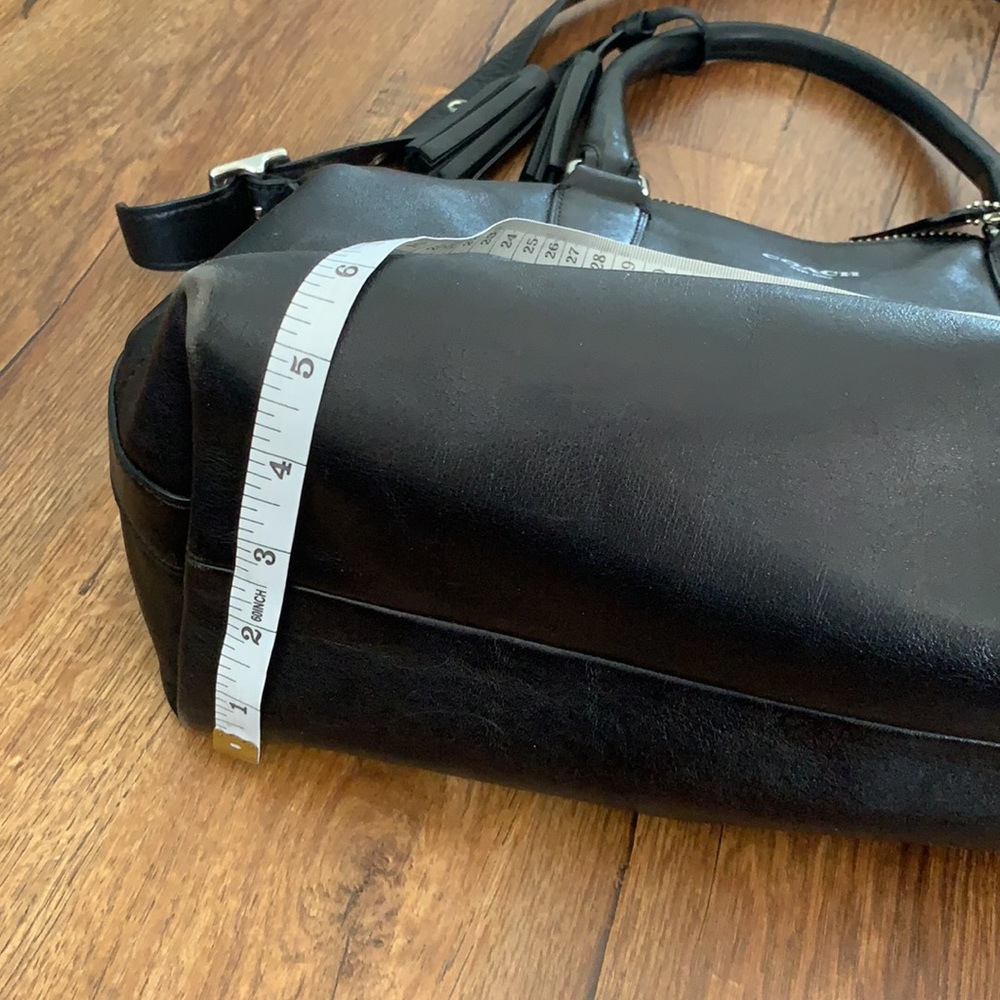 Coach Rory Black Satchel - Gem